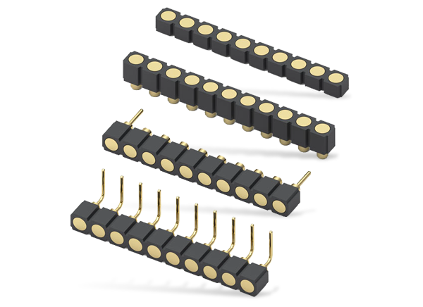 Series 319, 399 Spring-Loaded Target Connectors - Mill-Max | Mouser