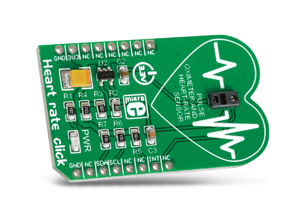 MIKROE-2000 Heart Rate click - Mikroe | Mouser