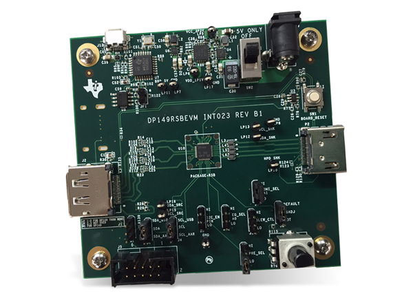 DP149RSBEVM DP++ to HDMI Retimer EVM - TI | Mouser