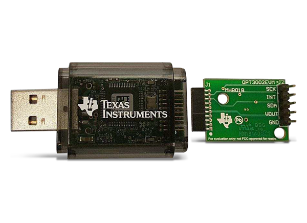 OPT3002EVM Ambient Light Sensor Evaluation Module - TI | Mouser