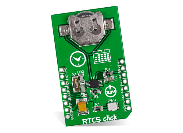 RTC5 Click - Mikroe | Mouser