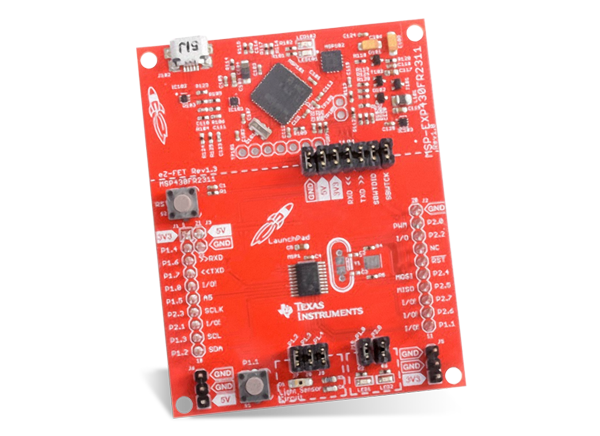 MSP-EXP430FR2311 LaunchPad Development Kit - TI | Mouser