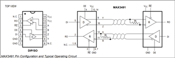 MAX348x & MAX349x RS-485/RS-422 Transceivers - Analog Devices / Maxim ...