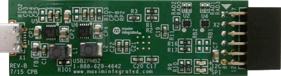 MAX11259SYS1 ADC Evaluation Module System - Analog Devices / Maxim ...