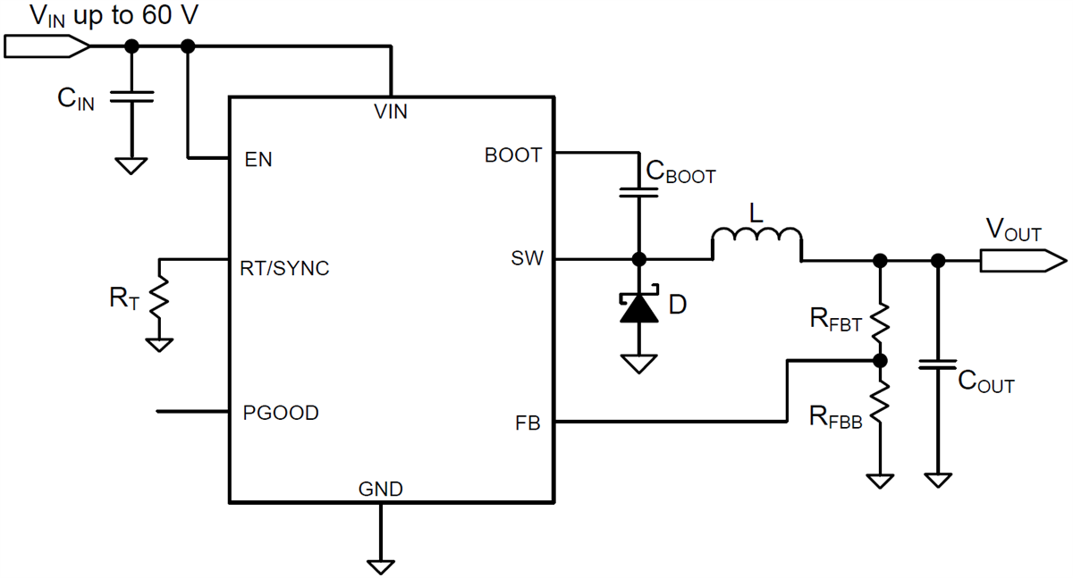 LMR16020 SIMPLE SWITCHER® Step-Down Converter - TI | Mouser