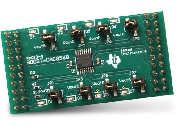 BOOST-DAC8568 16-Bit DAC Booster Pack - TI | Mouser