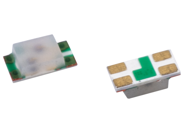 SML-D22MUW Low Profile 2-Color Chip LEDs - ROHM | Mouser