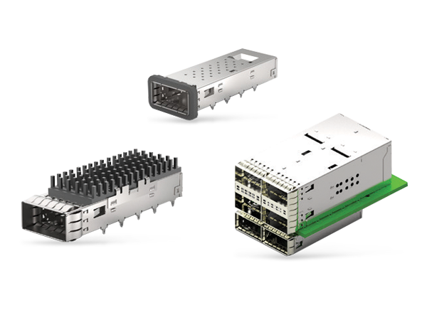 zQSFP+ Connectors for Intel OPA - TE | Mouser