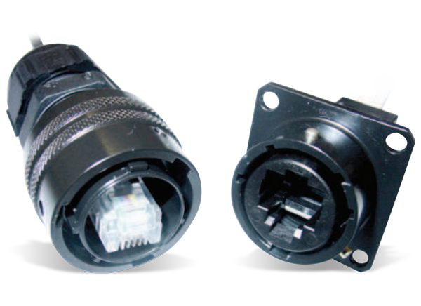 RJ11F/RJ11FTVX Harsh Environment Connectors - Amphenol Socapex | Mouser