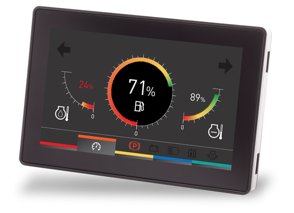 3D70 7" Touchscreen Display - Grayhill | Mouser