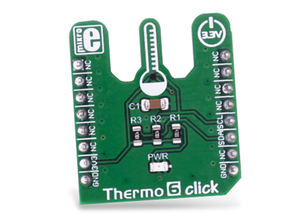 Mikroe 2769 Thermo 6 Click Mikroe Mouser
