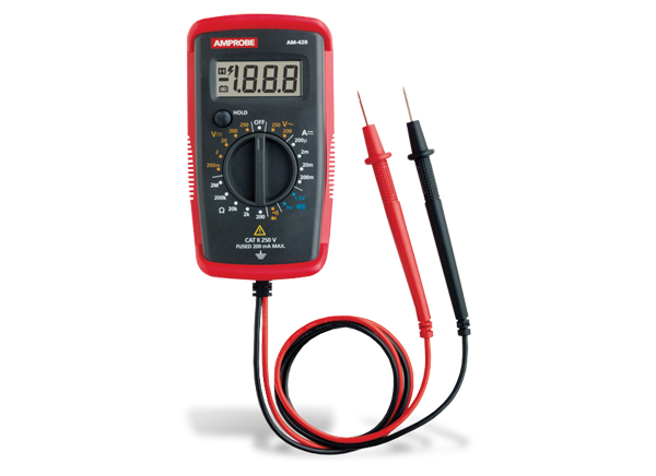 AM-420 Residential Digital Multimeter - AMPROBE | Mouser