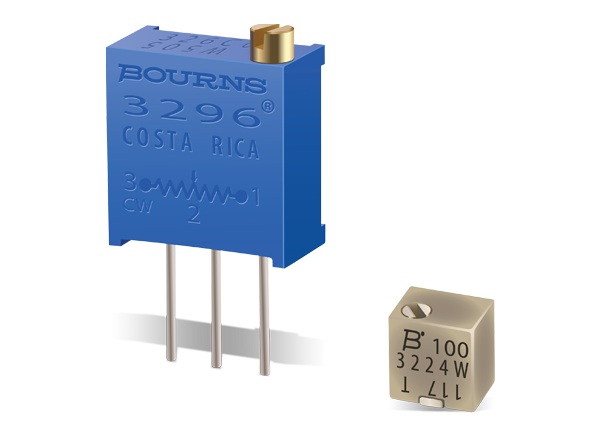 Trimpot® Trimming Potentiometers - Bourns | Mouser