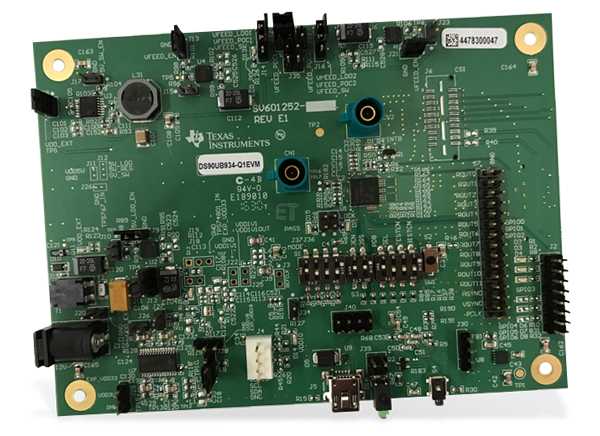 DS90UB934-Q1EVM Evaluation Module (EVM) - TI | Mouser