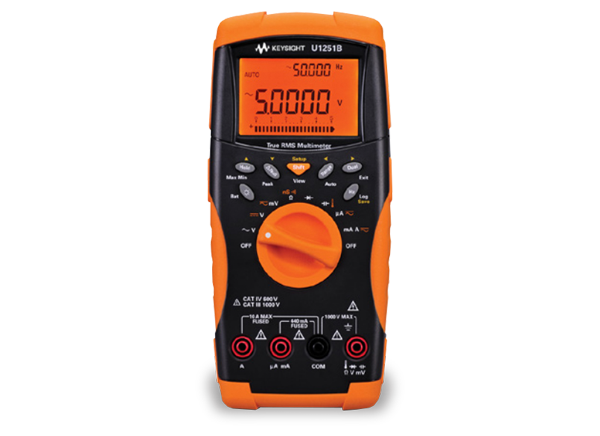 U1251B Handheld Digital Multimeter - Keysight Technologies | Mouser