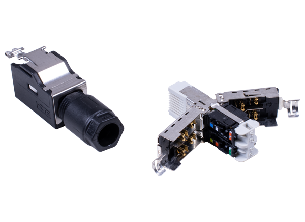 IP20 RJ45 Cat. 6A Plugs - TE | Mouser