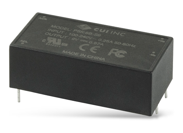 PSK Encapsulated AC/DC Power Supplies - CUI Inc | Mouser