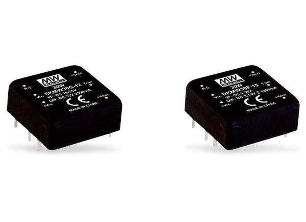 SKMW30 & DKMW30 30W DC-DC Regulated Converters - Mean Well | Mouser