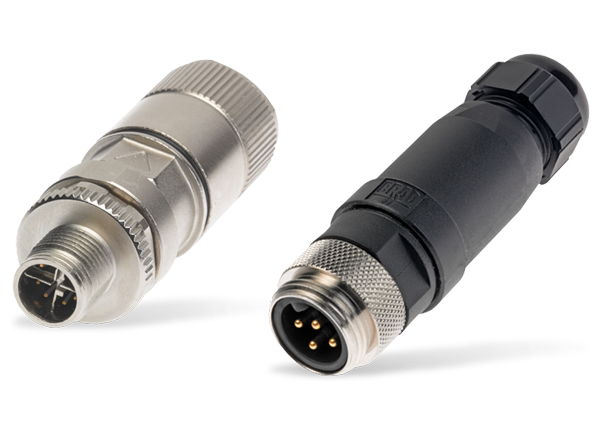 Brad M12 and M8 Field Attachable Connectors - Molex | Mouser