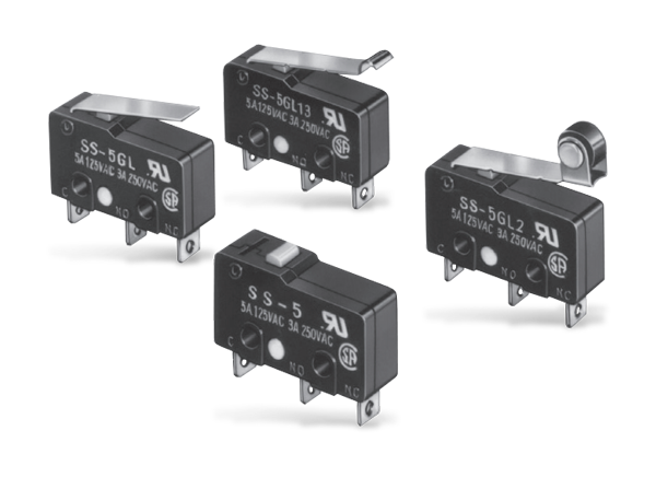 SS Subminiature Basic Switches - Omron Electronics | Mouser