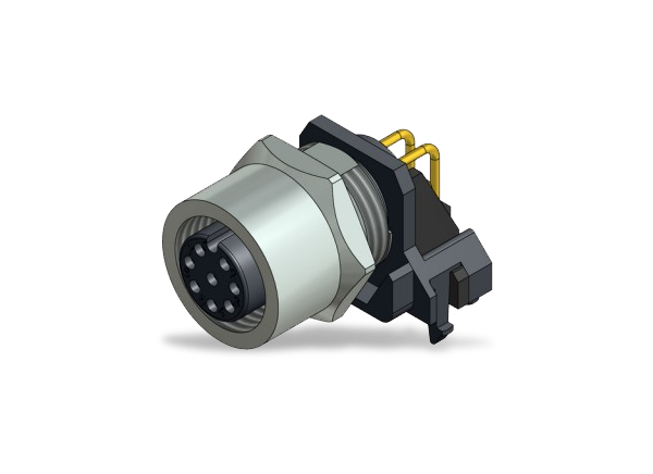 M12 A-Coded Connectors - Amphenol CONEC | Mouser