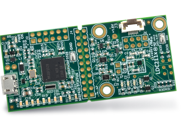 LDC2114EVM Inductive Touch Evaluation Module - TI | Mouser