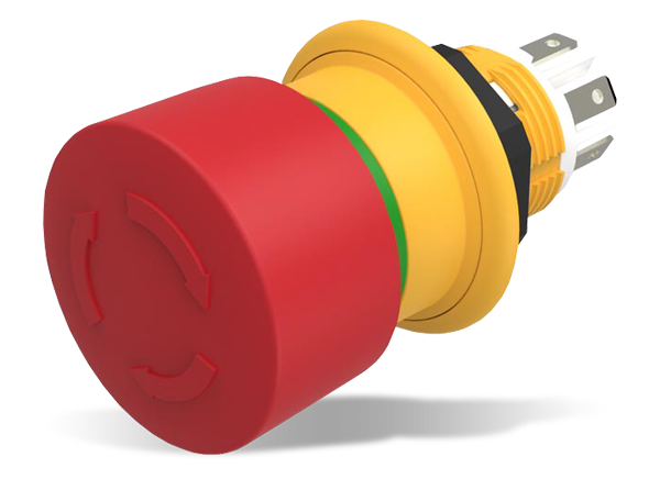 Series 61 Emergency Stop Switches - EAO | Mouser