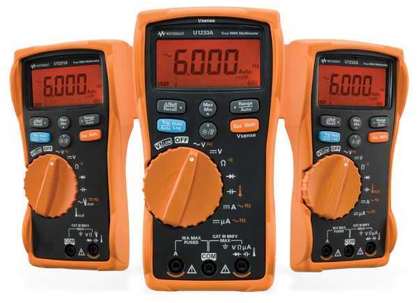 U1230 Series Handheld Digital Multimeters - Keysight Technologies | Mouser