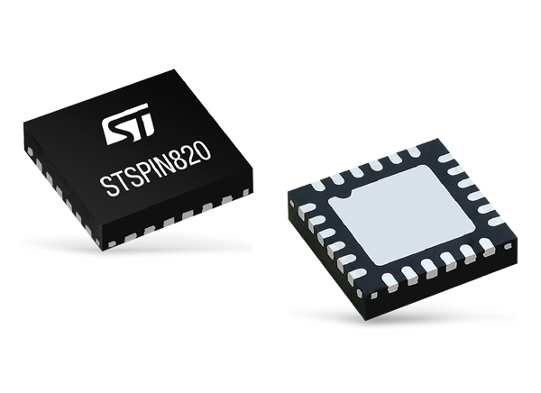 STSPIN820 Stepper Motor Driver - STMicro | Mouser