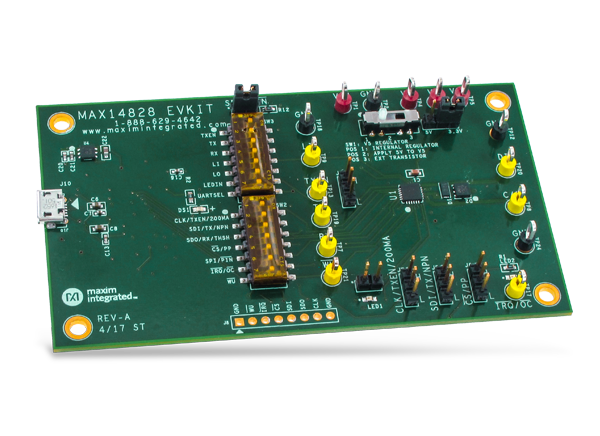 MAX14828EVKIT Evaluation Kit - Analog Devices / Maxim Integrated | Mouser