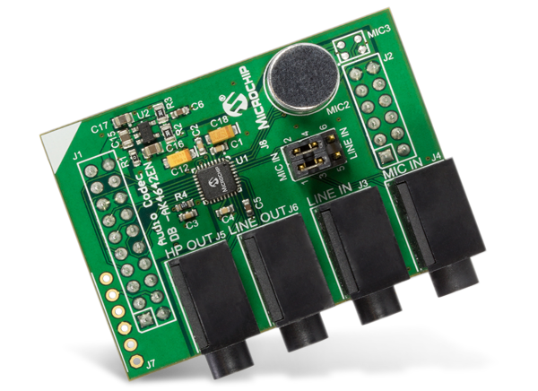 PIC32 Audio Codec Daughter Card (AC327755) - Microchip Technology | Mouser