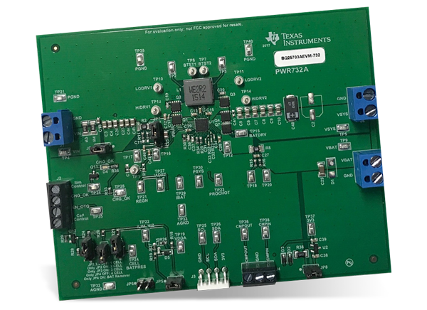 bq2570xAEVM-732 Evaluation Modules (EVMs) - TI | Mouser