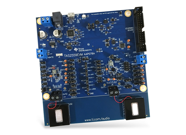 TAS2559EVM Amplifier Evaluation Module (EVM) - TI | Mouser