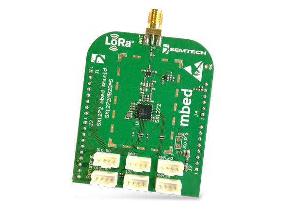 SX1272 LoRa Mbed Enabled Shield - Semtech | Mouser