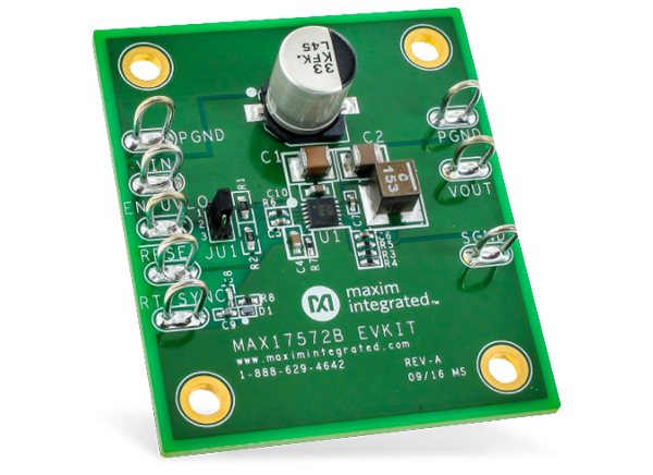 MAX17572EVKITA / MAX17572EVKITB Evaluation Kits - Analog Devices / Maxim Integrated | Mouser