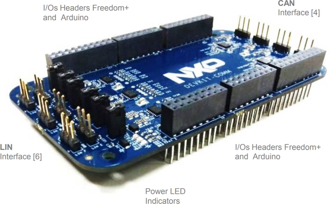 DEVKIT-COMM Expansion Board - NXP Semiconductors | Mouser