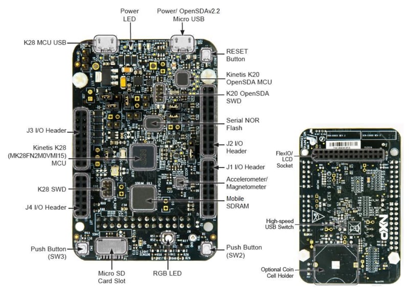 FRDM-K28F Freedom Board for K28F MCUs - NXP Semiconductors | Mouser