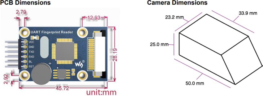 29126 Fingerprint Scanner - Parallax | Mouser