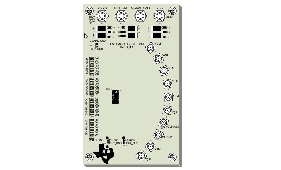 LVDS83BTSSOPEVM Evaluation Module (EVM) - TI | Mouser