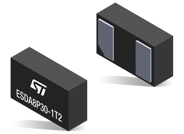 ESDA8P30 Unidirectional Single Line TVS Diode - STMicro | Mouser
