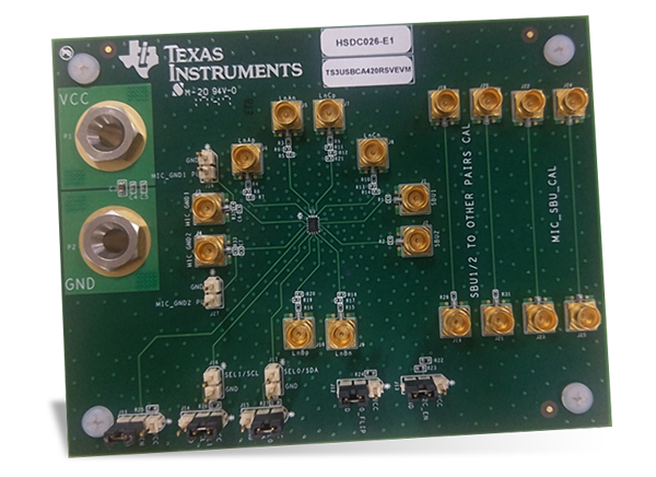 TS3USBCA410EVM Multiplexer Evaluation Module - TI | Mouser