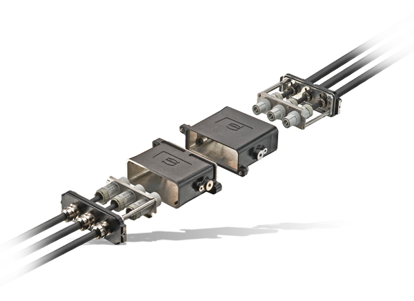Han® EasyCon & HPR Slim Connector Assemblies - HARTING | Mouser