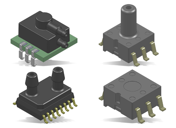 DLC Compact High Resolution Pressure Sensors - All Sensors | Mouser