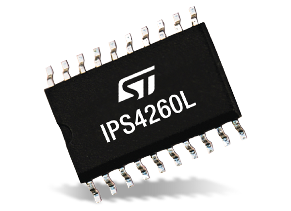IPS4260L Quad Low-side Intelligent Power Switch - STMicro | Mouser