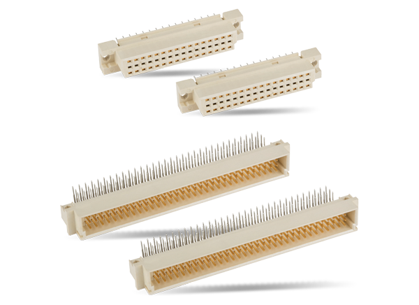 DIN 41612 High Temperature Headers & Receptacles - Amphenol FCI | Mouser