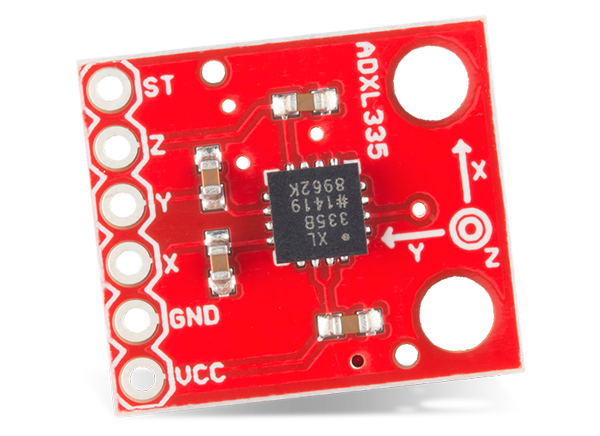 Triple Axis Accelerometer Breakout Board - SparkFun | Mouser