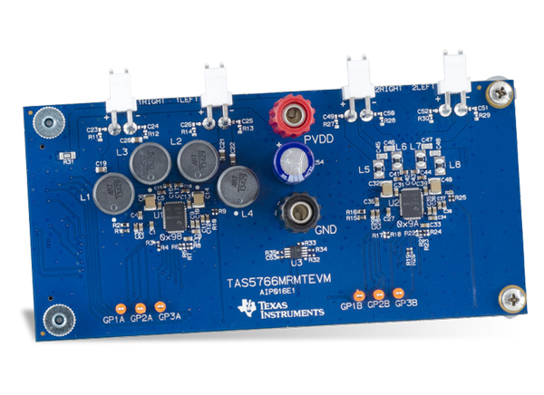 TAS5766MRTMEVM/TAS5766MDCAEVM Evaluation Modules - TI | Mouser