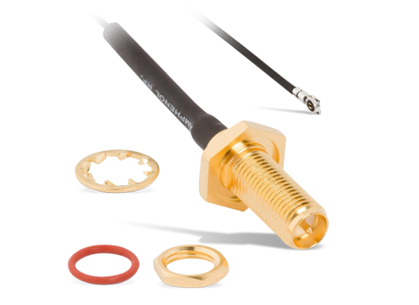 SMA to AMC4 Cable Assemblies - Amphenol RF | Mouser