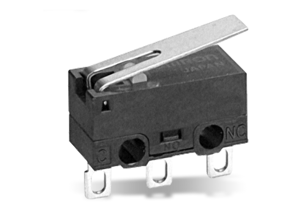 D2F-5 Ultra Subminiature Basic Switches - Omron Electronics | Mouser