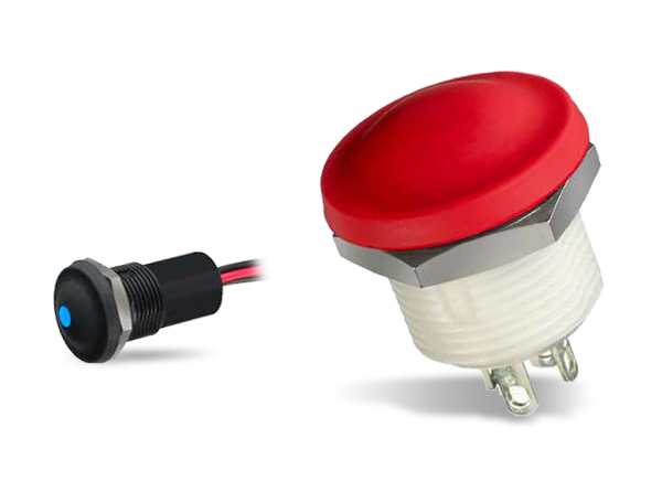 IX Harsh Environment Pushbutton Switches - Apem | Mouser